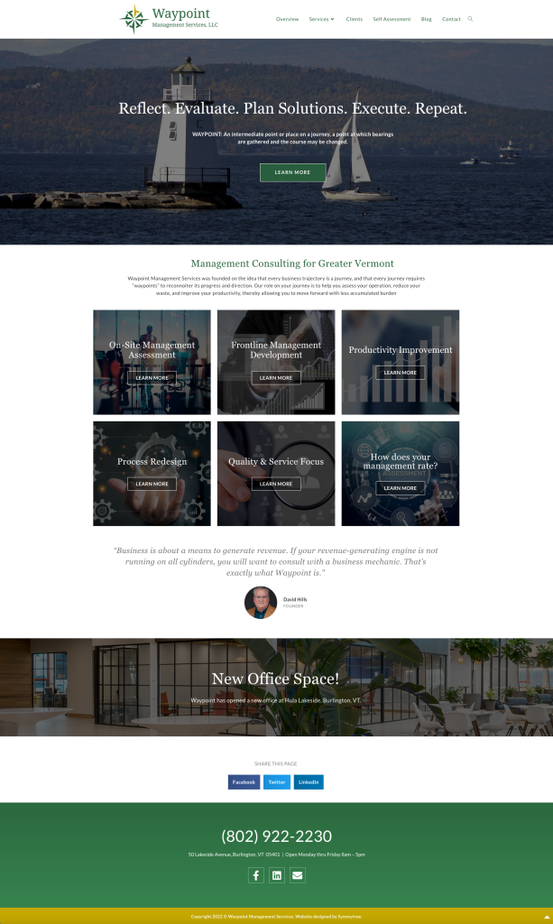 Symmytree Launches Waypoint Management Services! – SYMMYTREE